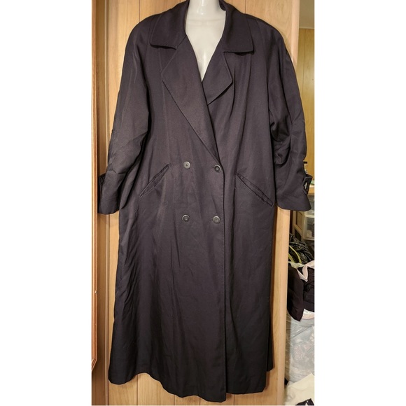 Gallery | Jackets & Coats | Gallery Woman Black Trench Coat | Poshmark